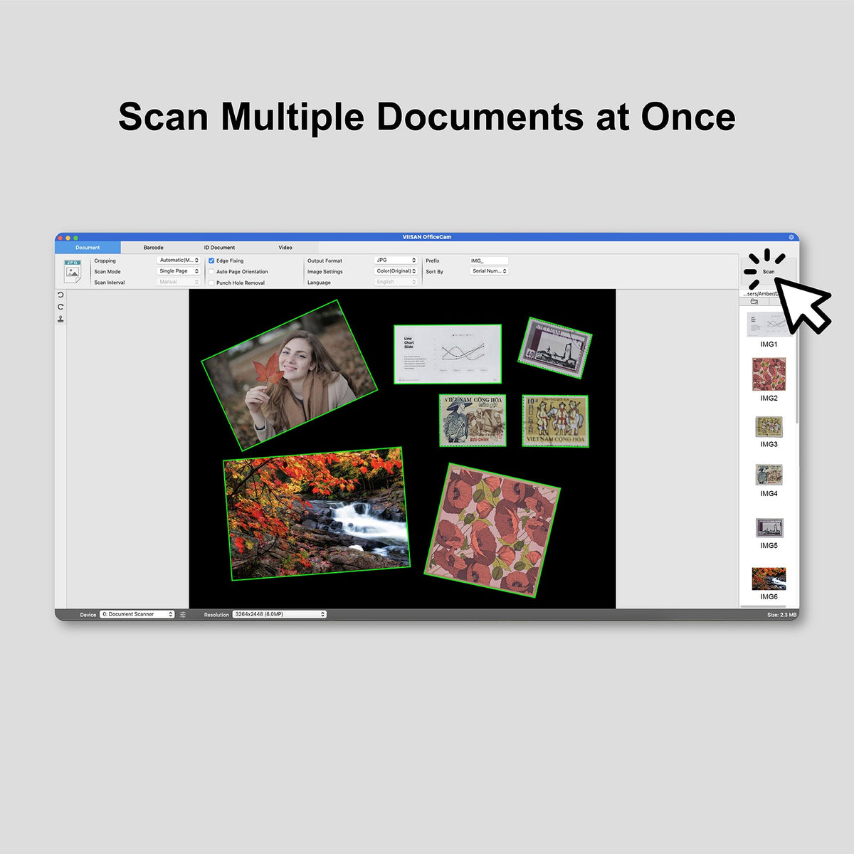 Pocket Book Scanning Made Easy with VIISAN A8401 📖📐 – Spedal-Store